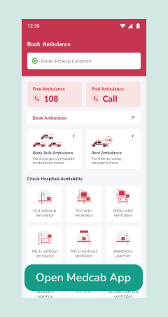 MedCab | Ambulance Service in India | Ambulance Booking App